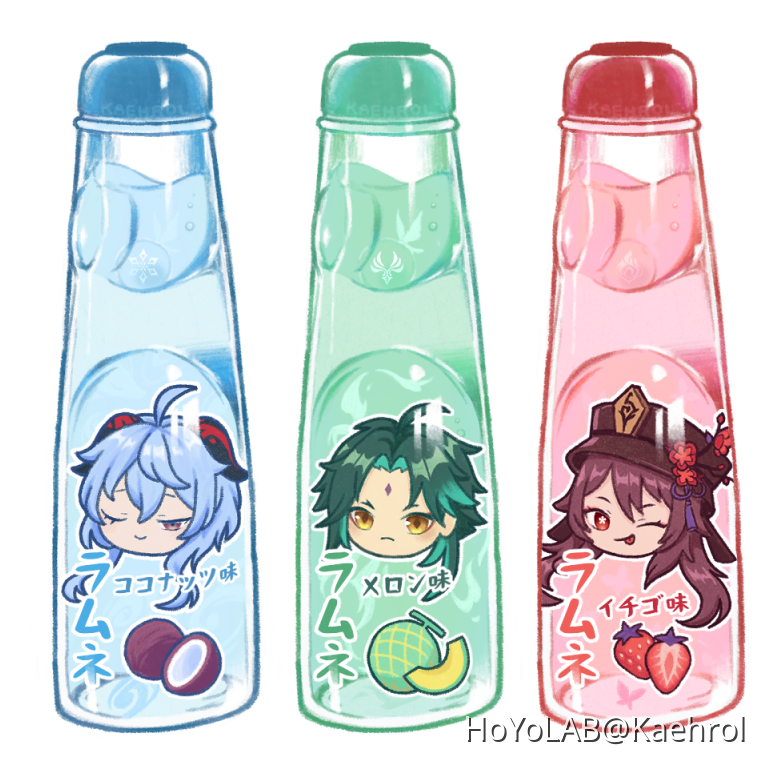 Liyue Big Three Ramune Genshin Impact | HoYoLAB
