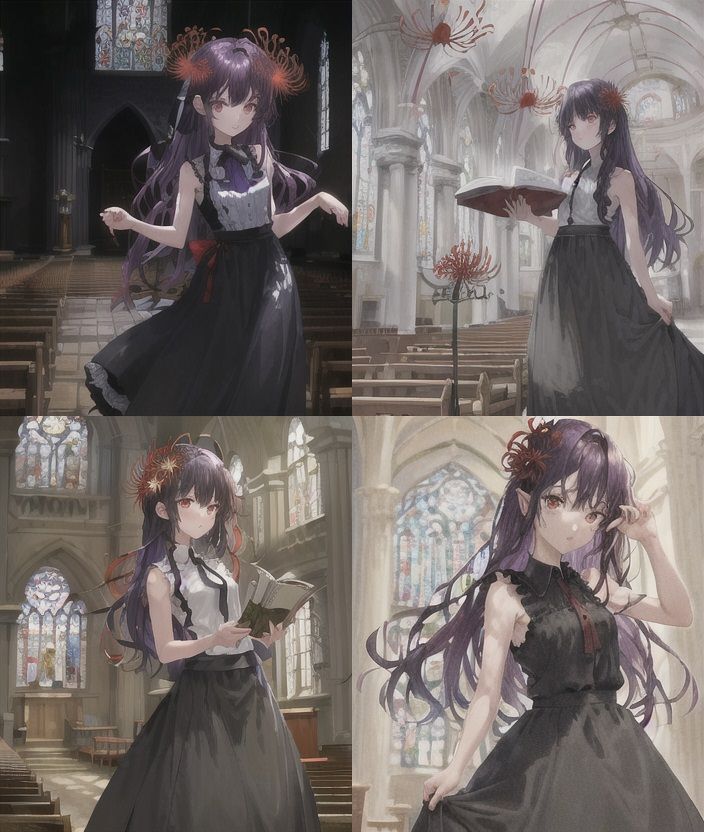 AI fanarts of JP-nijisanji Vtuber who played genshin/honkai( Noel ...