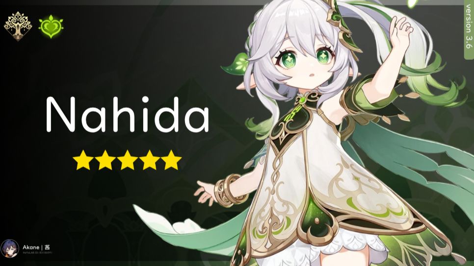[Version 3.6] Nahida Sub DPS Guide Genshin Impact | HoYoLAB