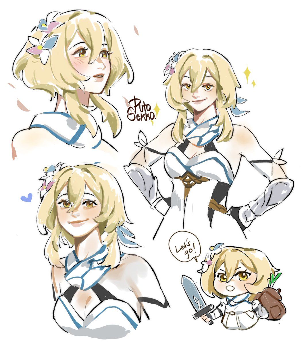 Traveler and Abyss Lumine💫 Genshin Impact | HoYoLAB