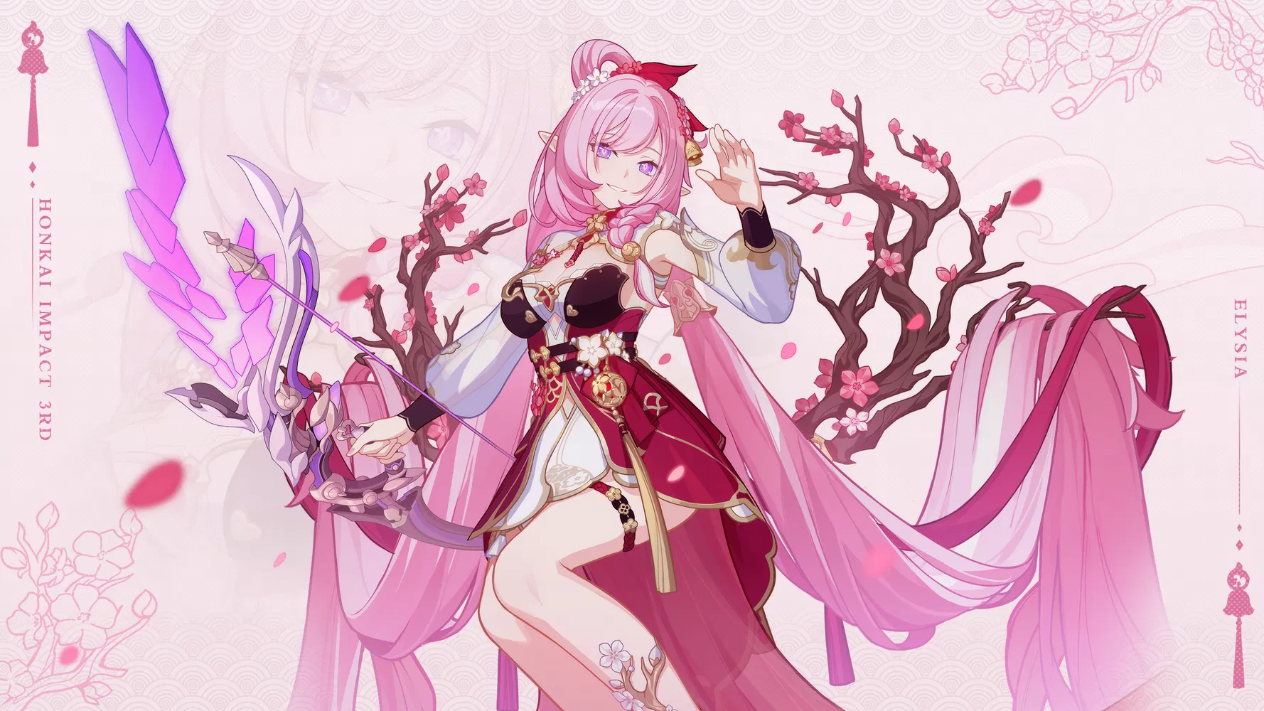 [Wallpaper] Peachy Spring Wallpaper Download Honkai Impact 3rd | HoYoLAB