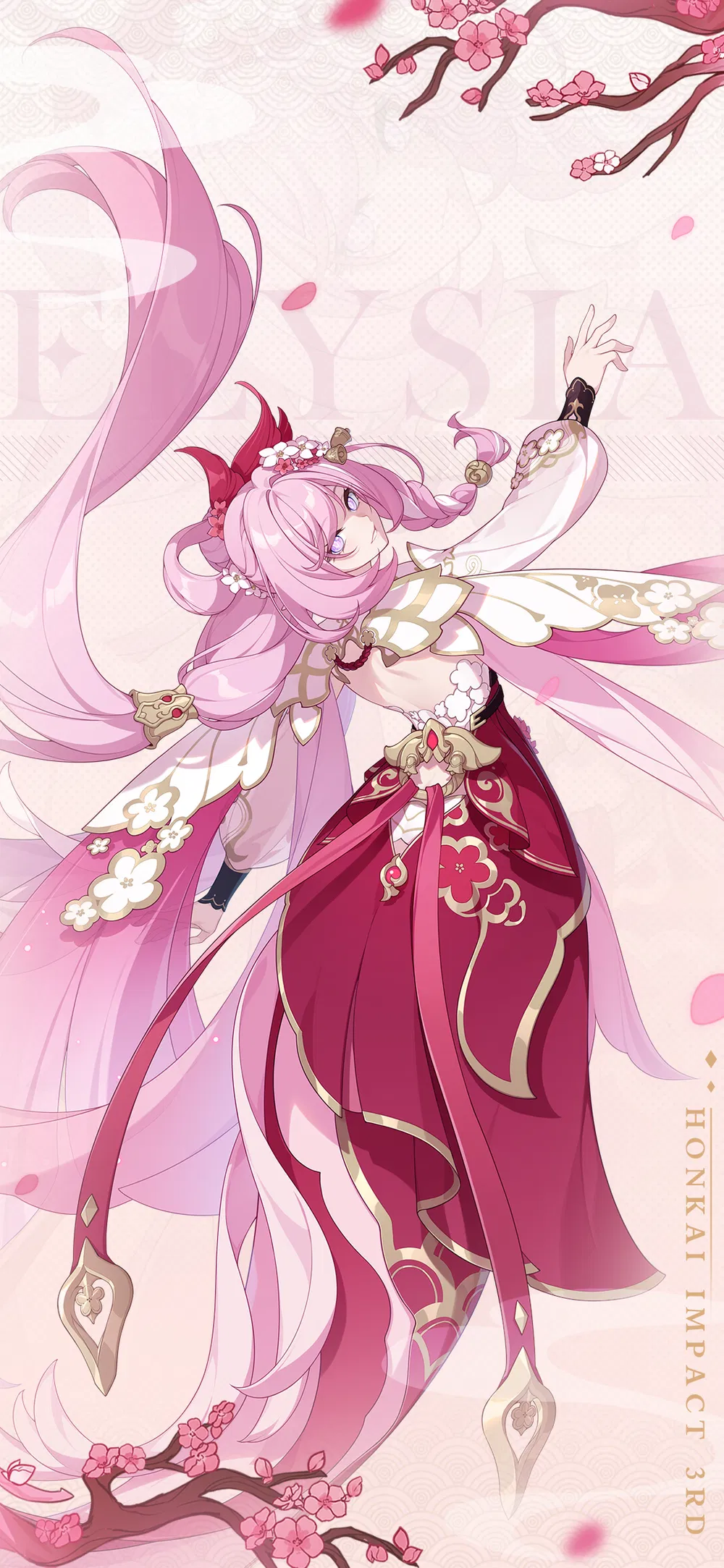 [Wallpaper] Peachy Spring Wallpaper Download Honkai Impact 3rd | HoYoLAB