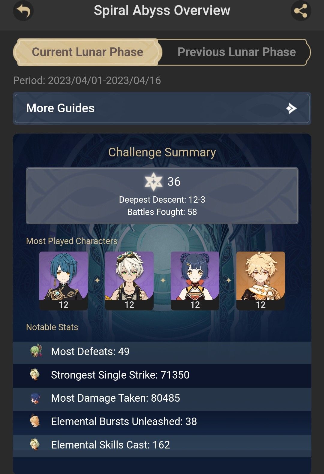 Spiral Abyss/v3.5/Phase 2/F12/Fullstar/F2P/4*CHAR (+DMC+Yelan)/4*WEAPON/Yelan National + Kuki ...