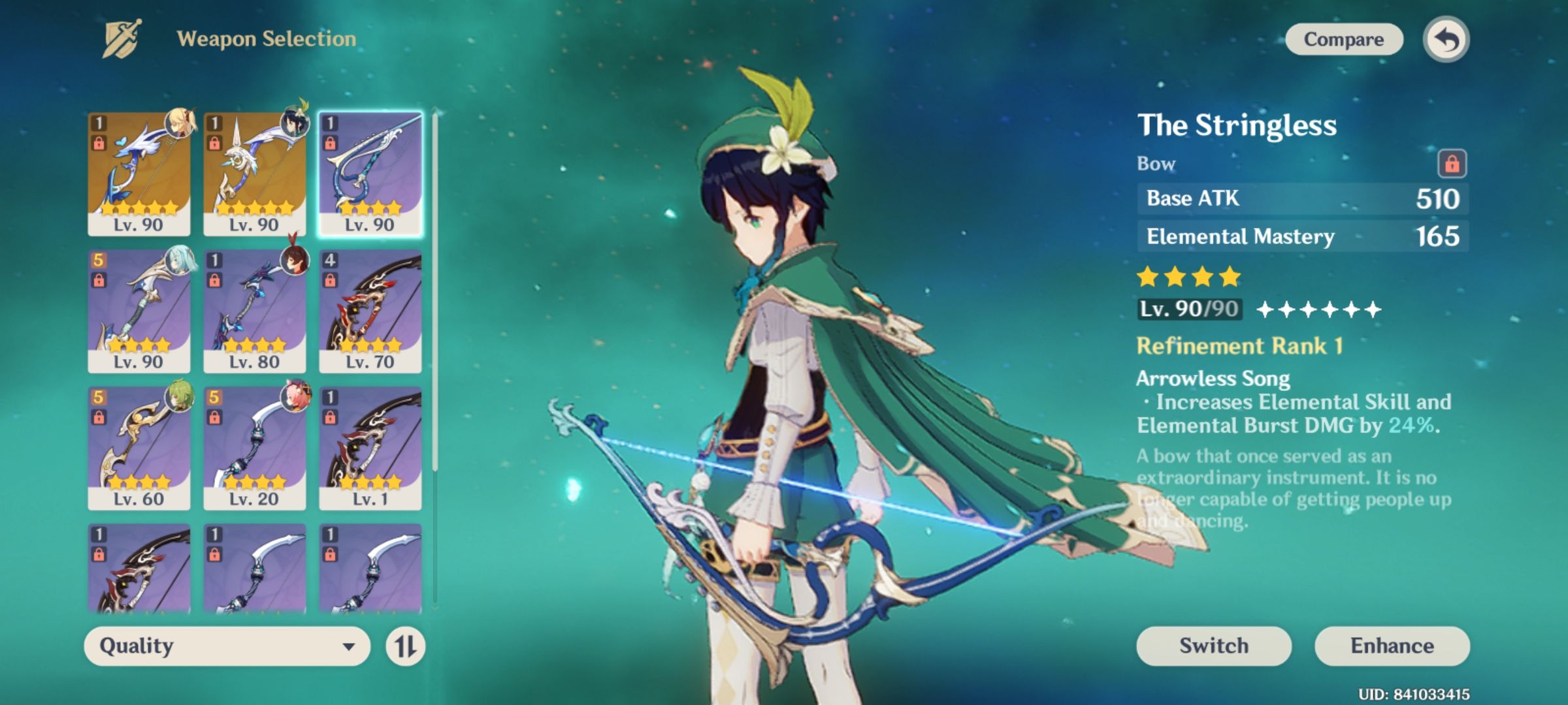 Amos' Bow vs The Stringless / Venti Genshin Impact | HoYoLAB