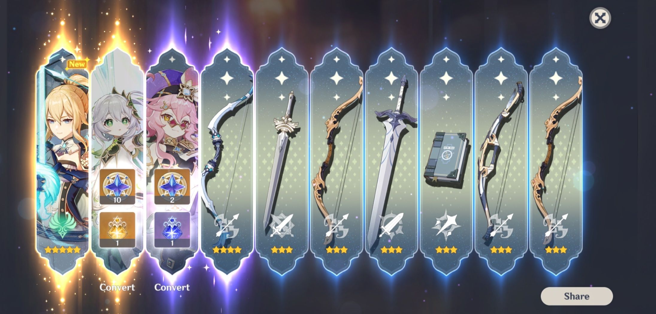 Crazy 10 pull !!! Genshin Impact | HoYoLAB