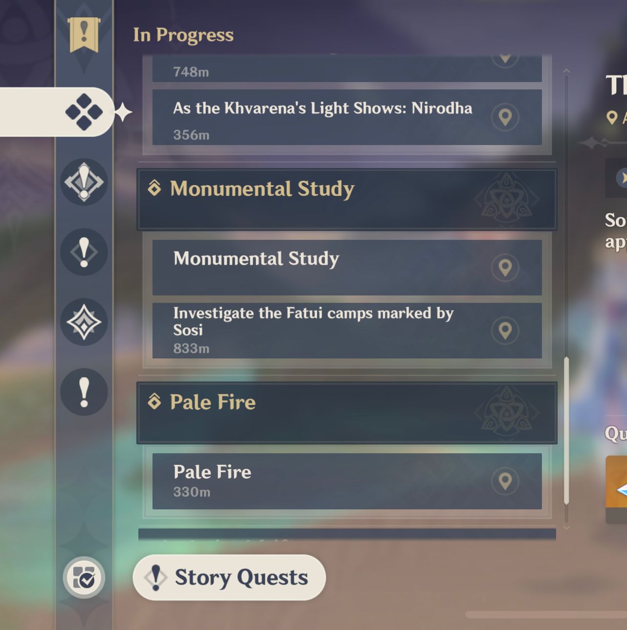 Feels kinda nice to have a full quest bar again ngl~ Genshin Impact ...