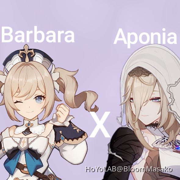 Barbara redesign (As Aponia) Genshin Impact | HoYoLAB