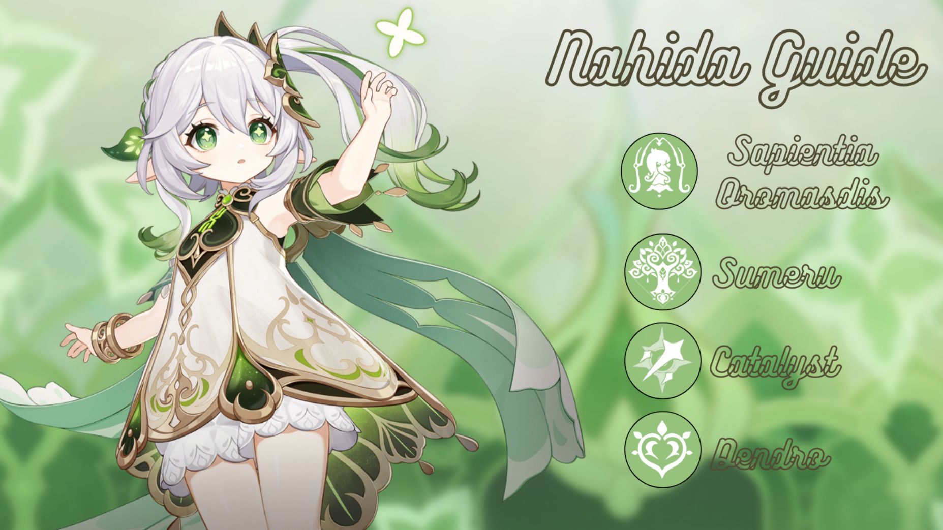 [Version 3.6] The Moongrass' Enlightenment - Nahida Guide Genshin ...