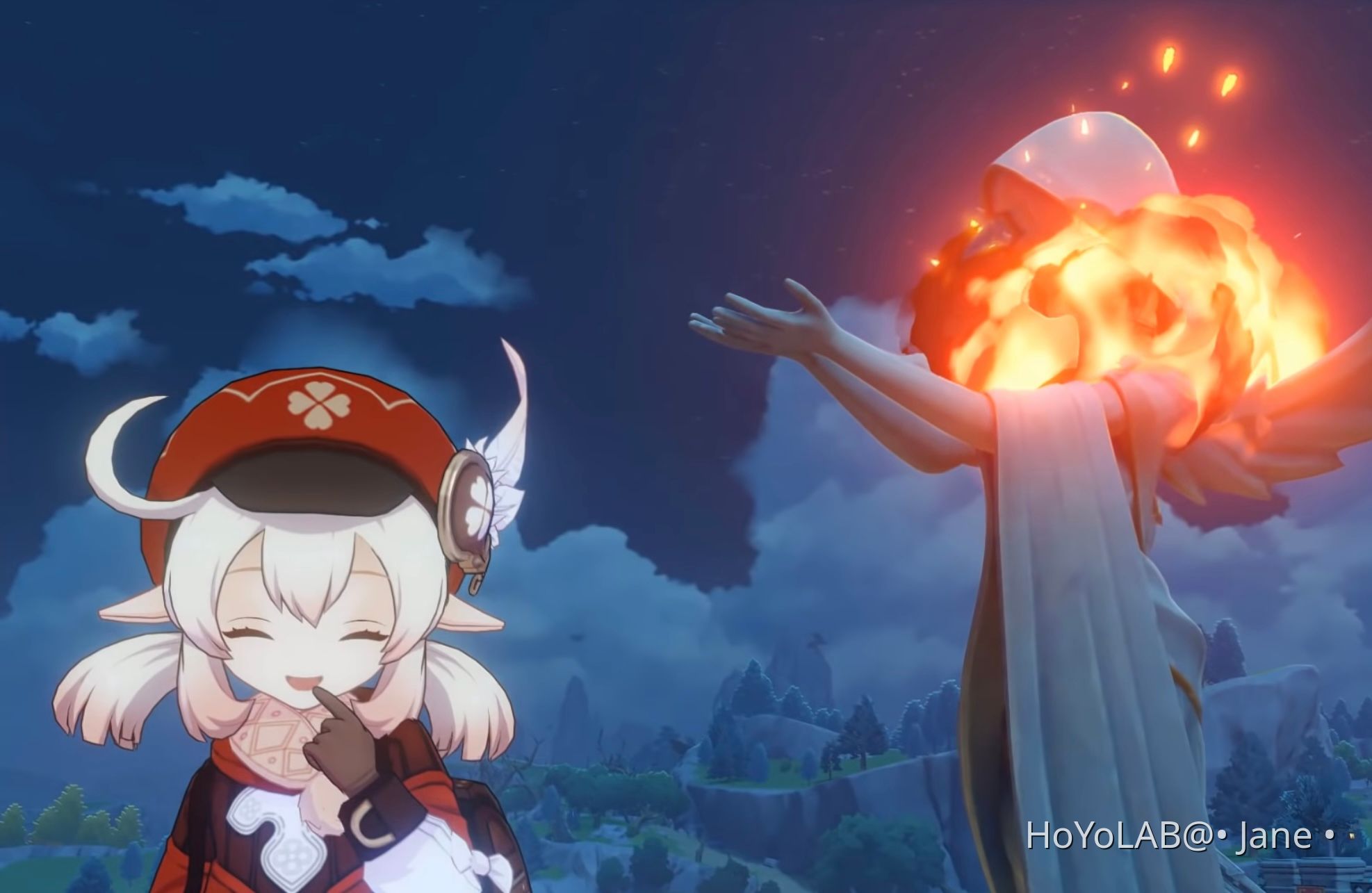 Klee put her bombs on the statue of seven Genshin Impact | HoYoLAB