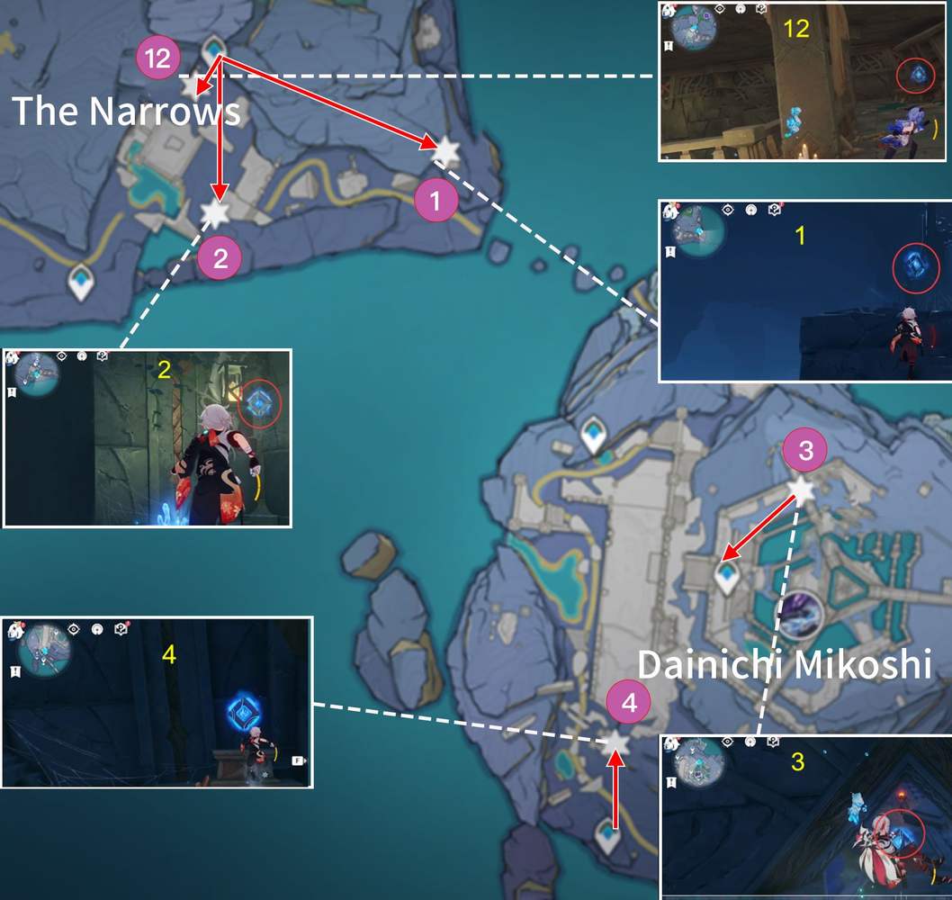 Enkanomiya Key Sigil*59 Complete Collection Guide Genshin Impact | HoYoLAB