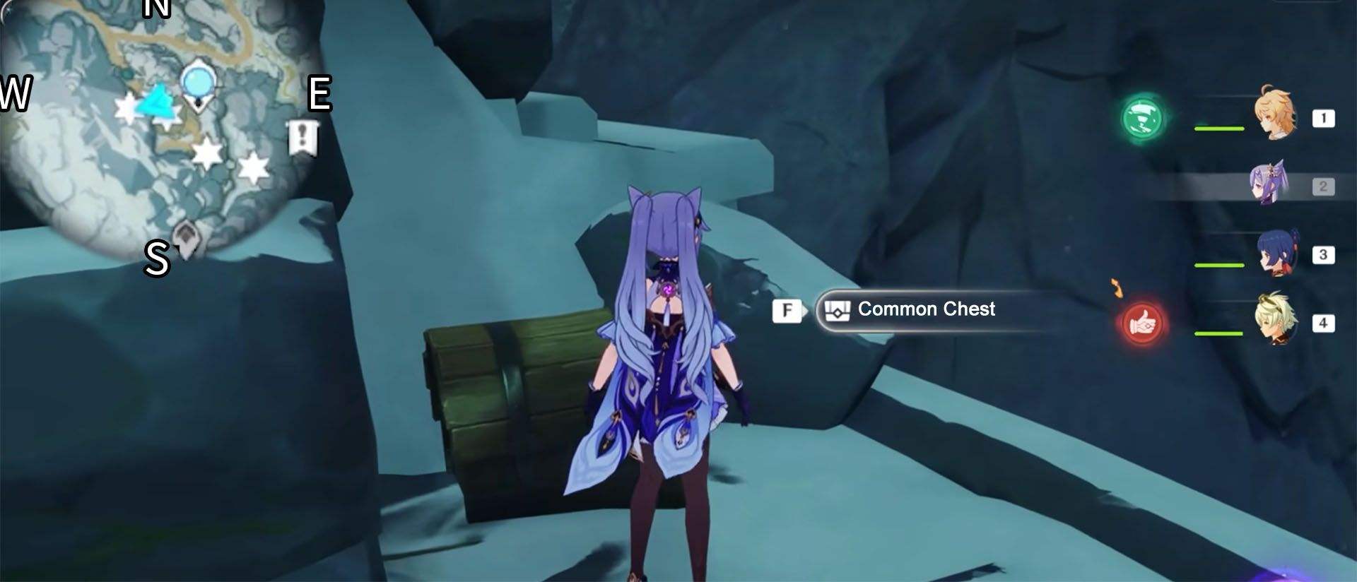 Dragonspine Chest Collection Guide 2 - Entombed City - Ancient Palace (18-42) Genshin Impact ...