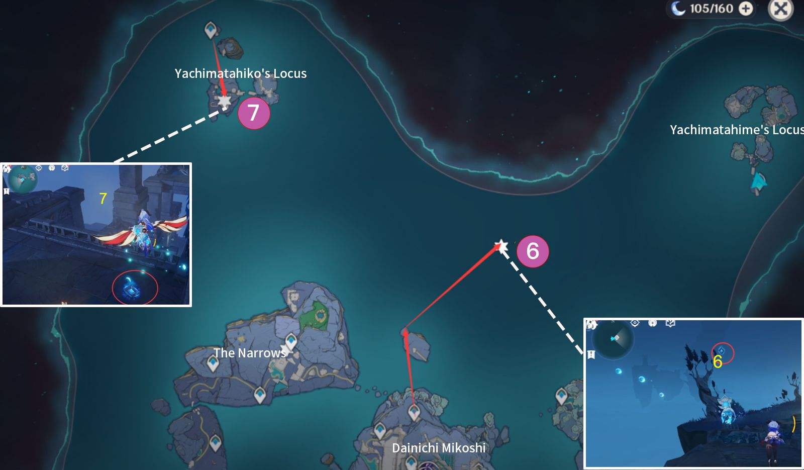 Enkanomiya Key Sigil*59 Complete Collection Guide Genshin Impact | HoYoLAB