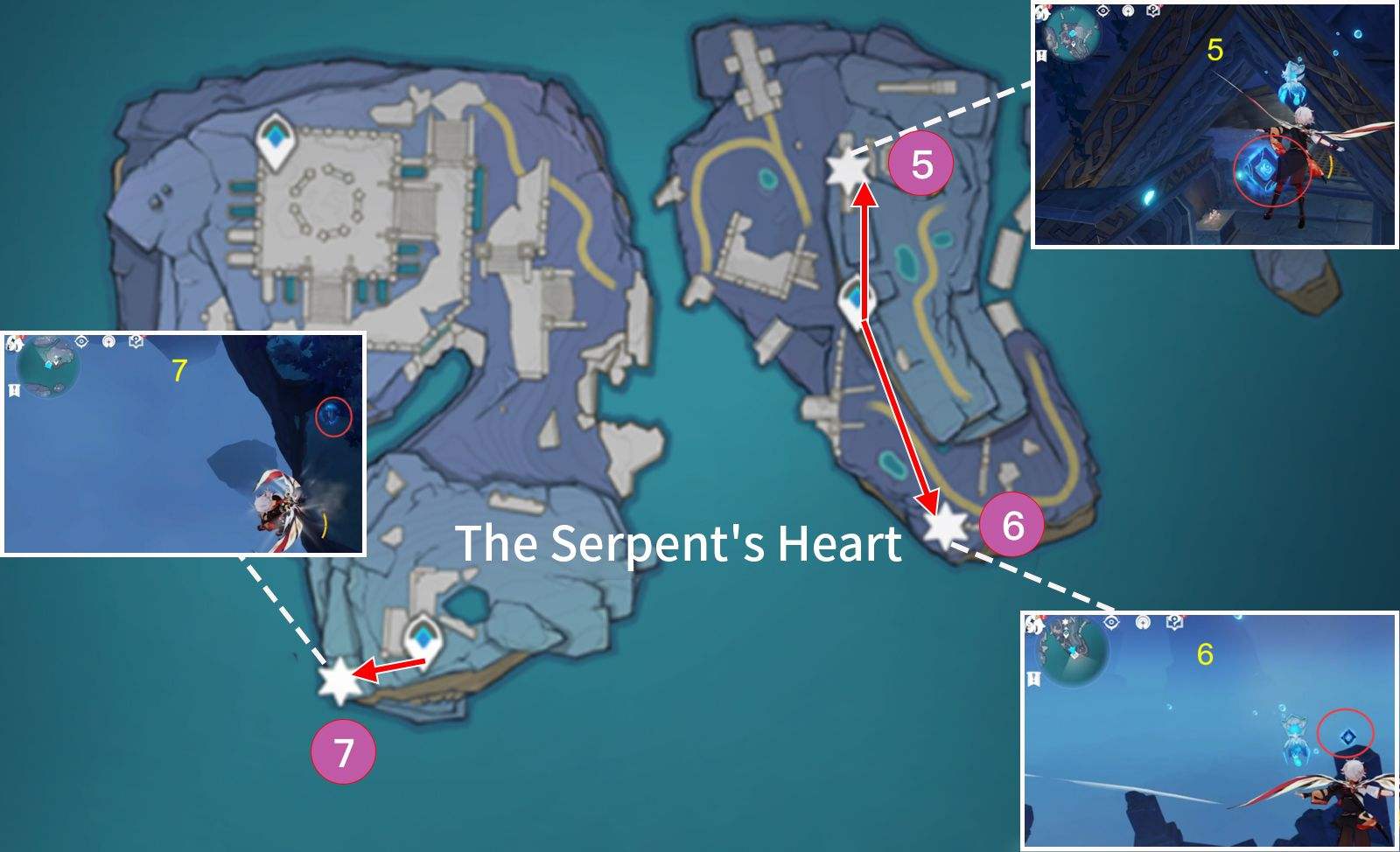 Enkanomiya Key Sigil*59 Complete Collection Guide Genshin Impact | HoYoLAB