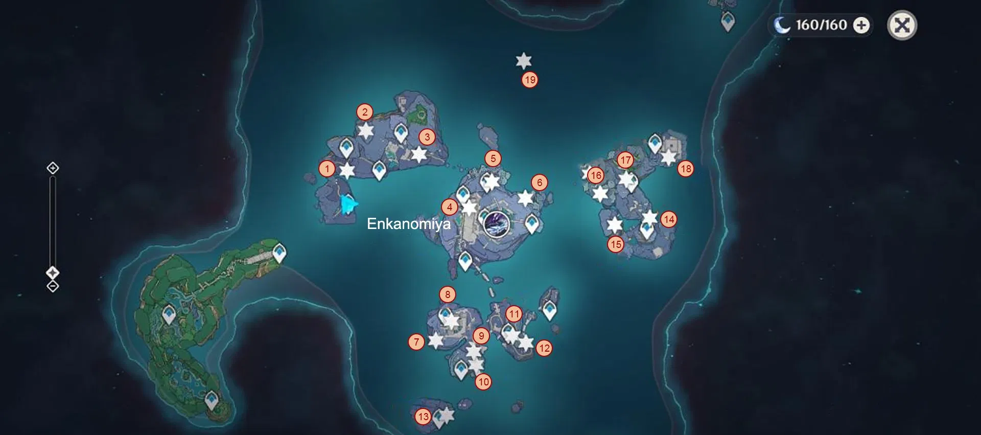 Enkanomiya Key Sigil Delivery Points Genshin Impact | HoYoLAB