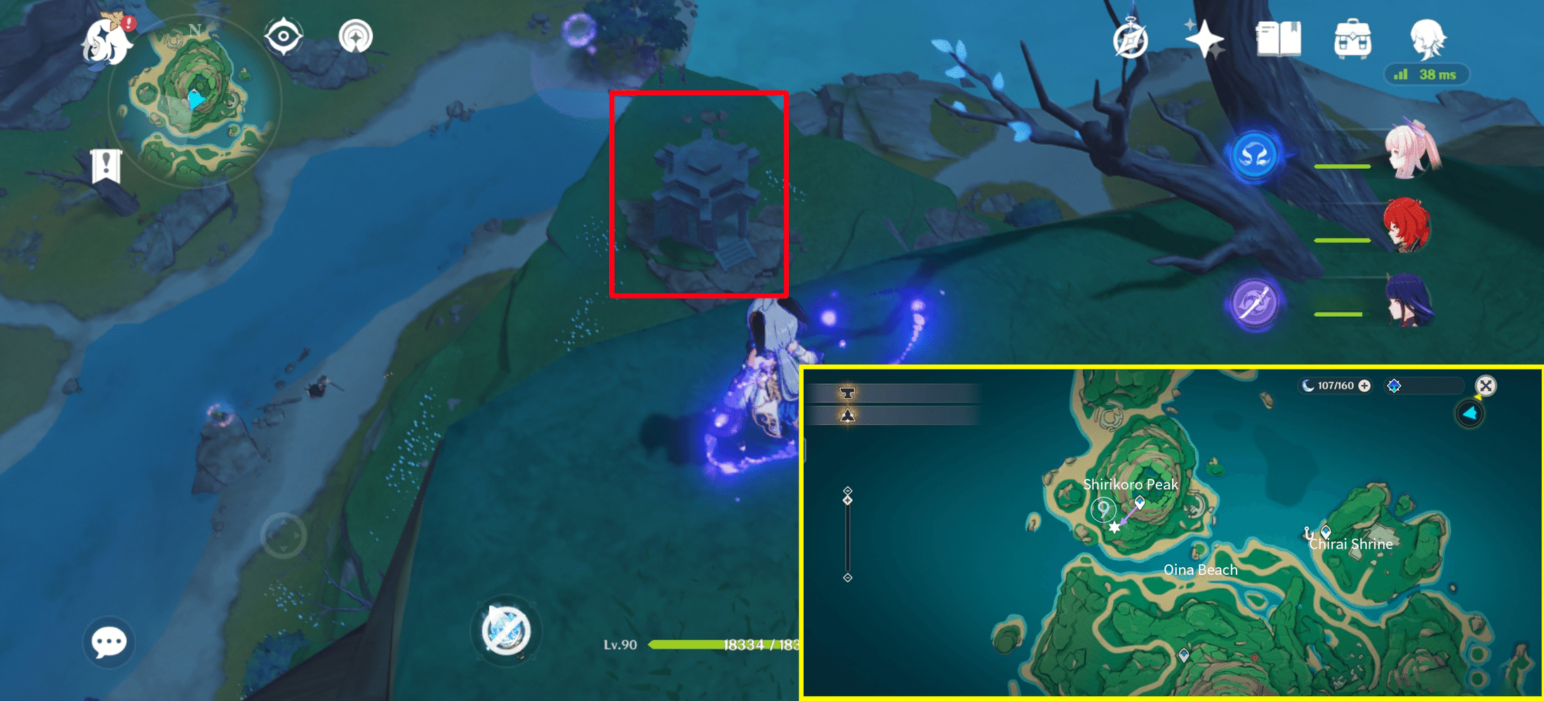 Inazuma Shrine of Depths Key Sources and Shrine of Depths Locations ...