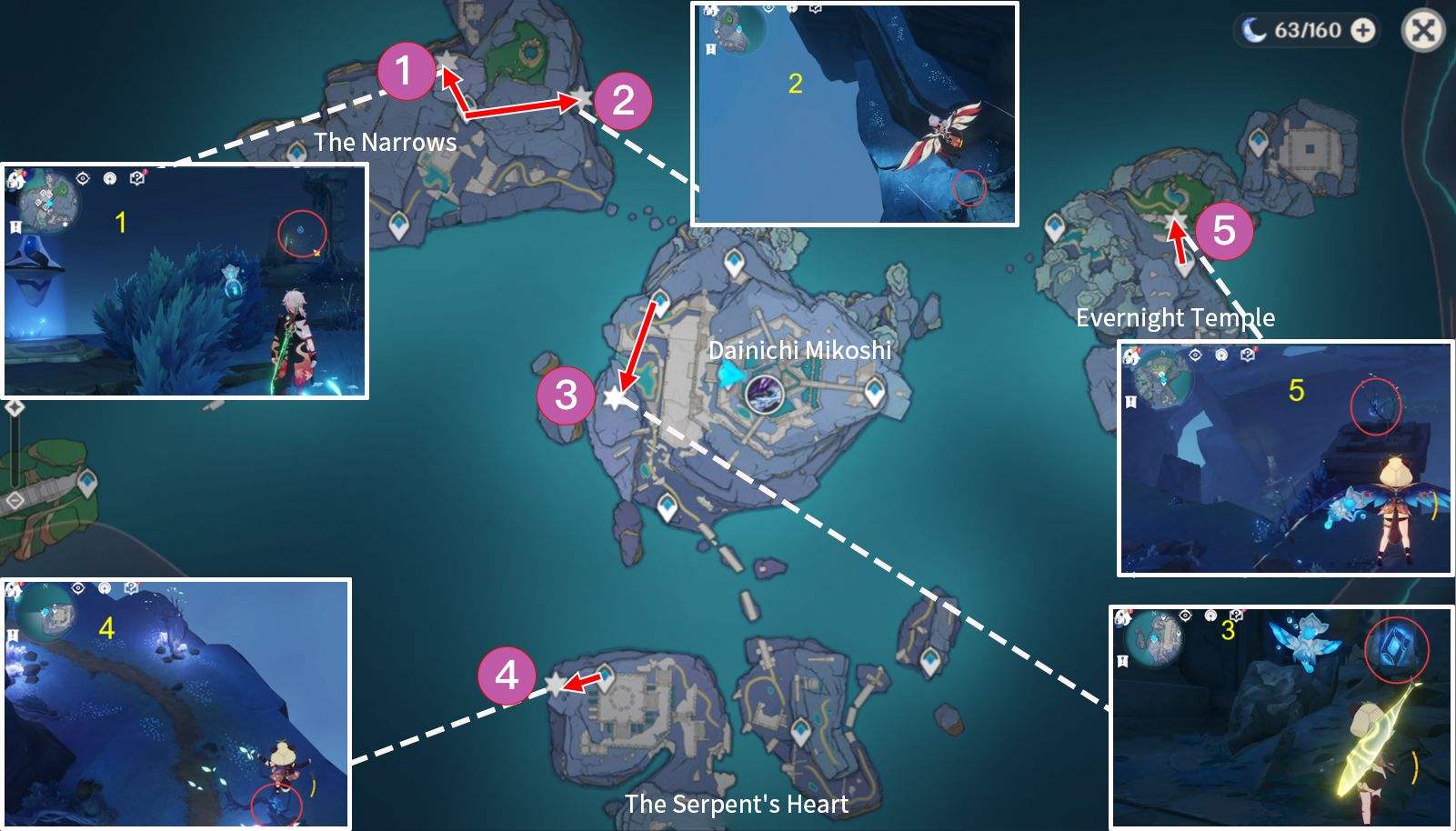 Enkanomiya Key Sigil*59 Complete Collection Guide Genshin Impact | HoYoLAB