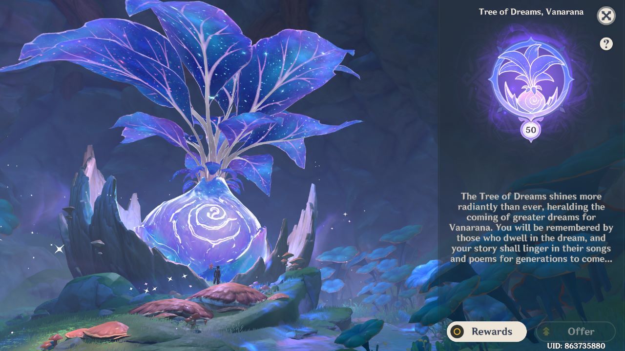 NARA TREE finally maxed out, and 80+ wishes for my RAIDEN SHOGUN! ️ ...