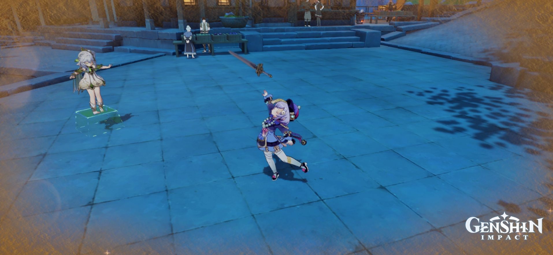 Qiqis sword dance Genshin Impact | HoYoLAB