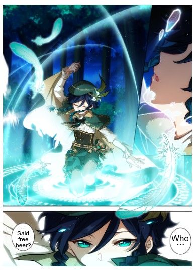 Venti has been summoned Genshin Impact | HoYoLAB