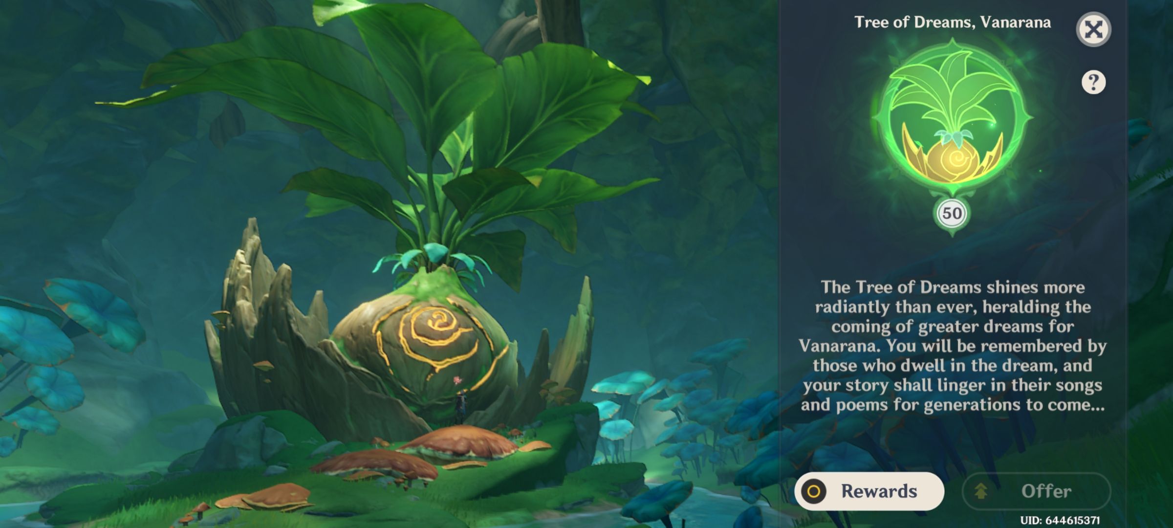 Max tree of dream Genshin Impact | HoYoLAB