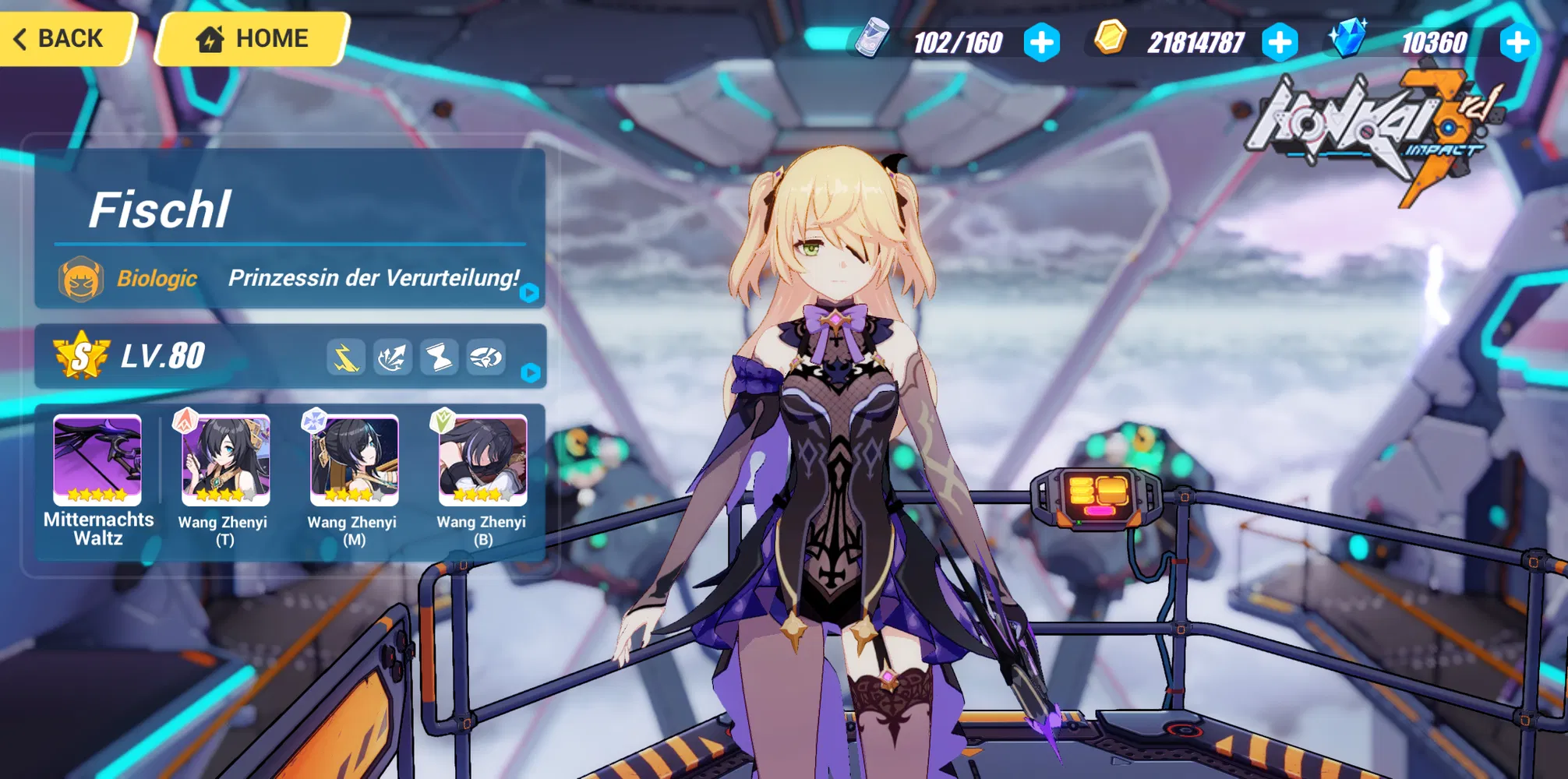 Full set Stigmata for Fischl Honkai Impact 3rd | HoYoLAB