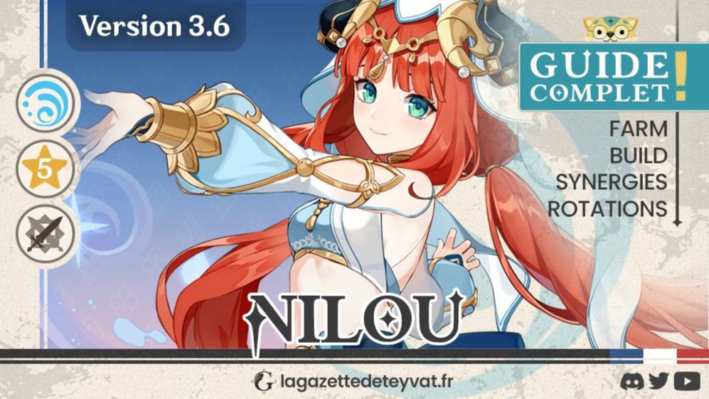 [Guide pour la version 3.6] Nilou ― Farm, build, synergies, rotations Genshin Impact | HoYoLAB