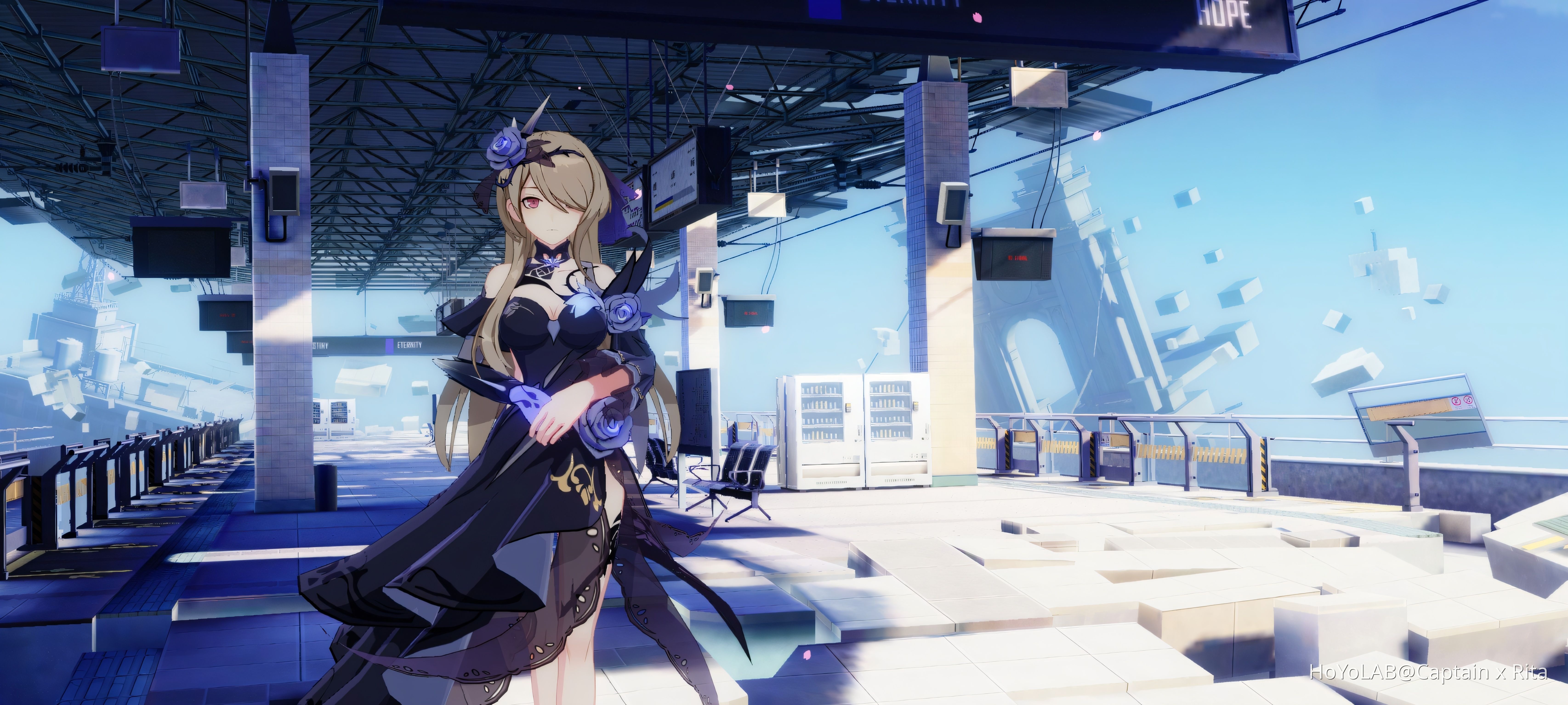 FR Rita looks matching with this background. Honkai Impact 3rd | HoYoLAB
