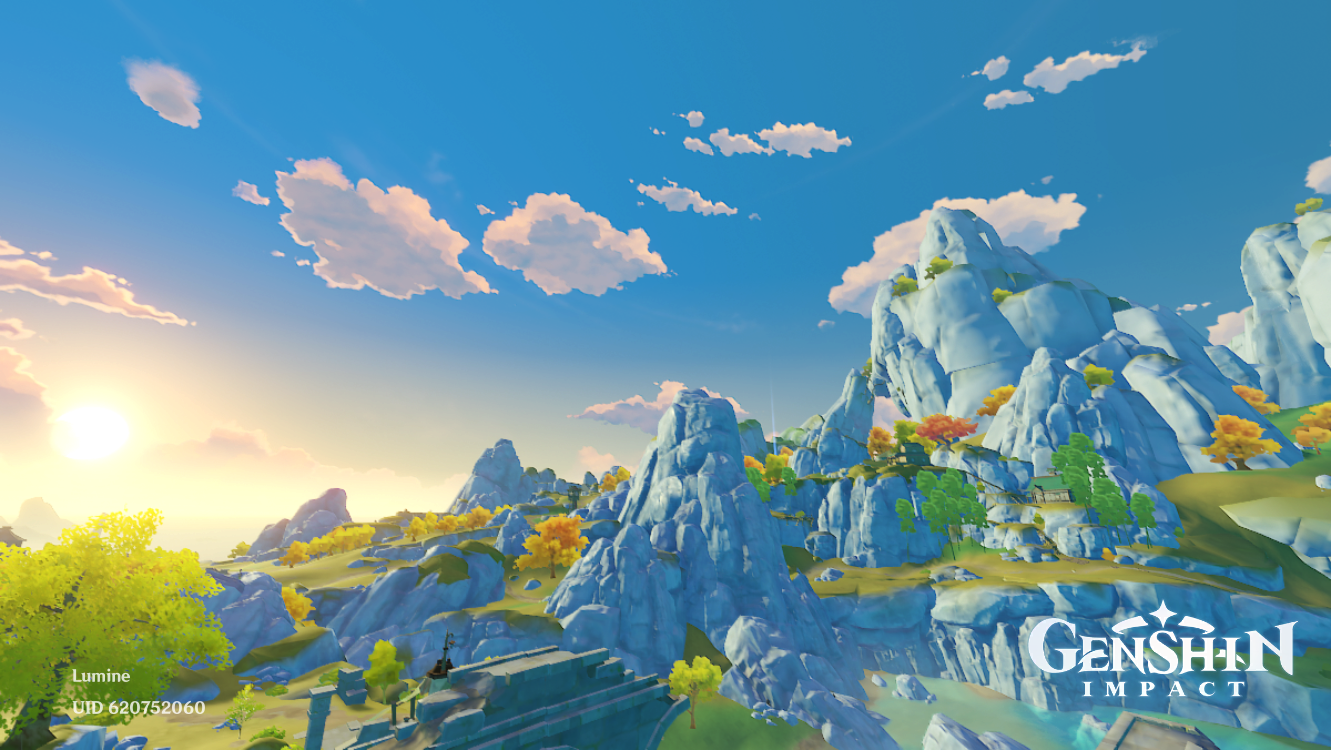 Sunrise in Liyue Genshin Impact | HoYoLAB