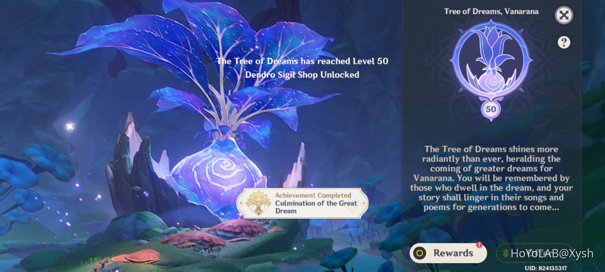 level 50 tree of dreams Genshin Impact | HoYoLAB