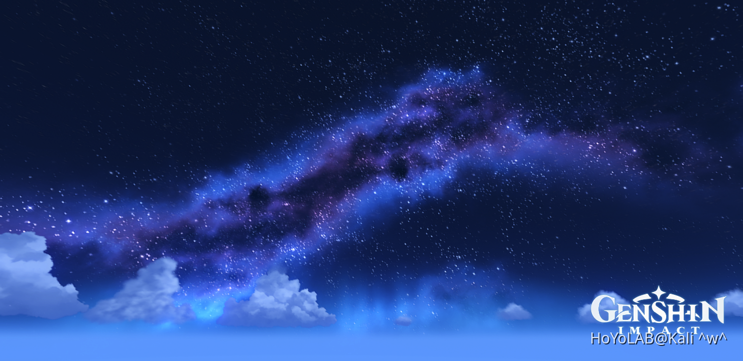 Another Night Sky (without moon) Genshin Impact | HoYoLAB