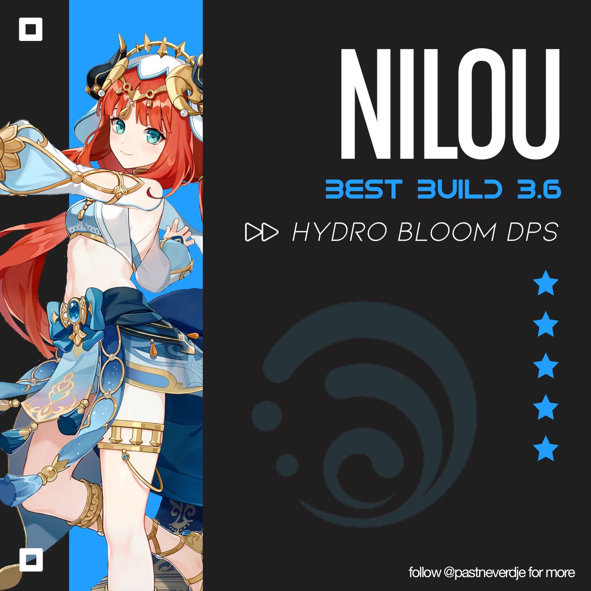 [Version 3.6] Nilou - best build bloom dps Genshin Impact | HoYoLAB