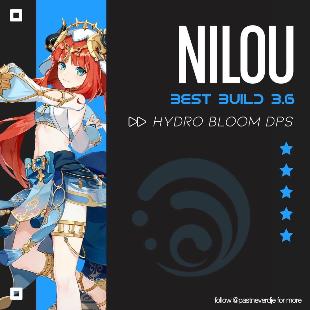 [Version 3.6] Nilou - best build bloom dps Genshin Impact | HoYoLAB