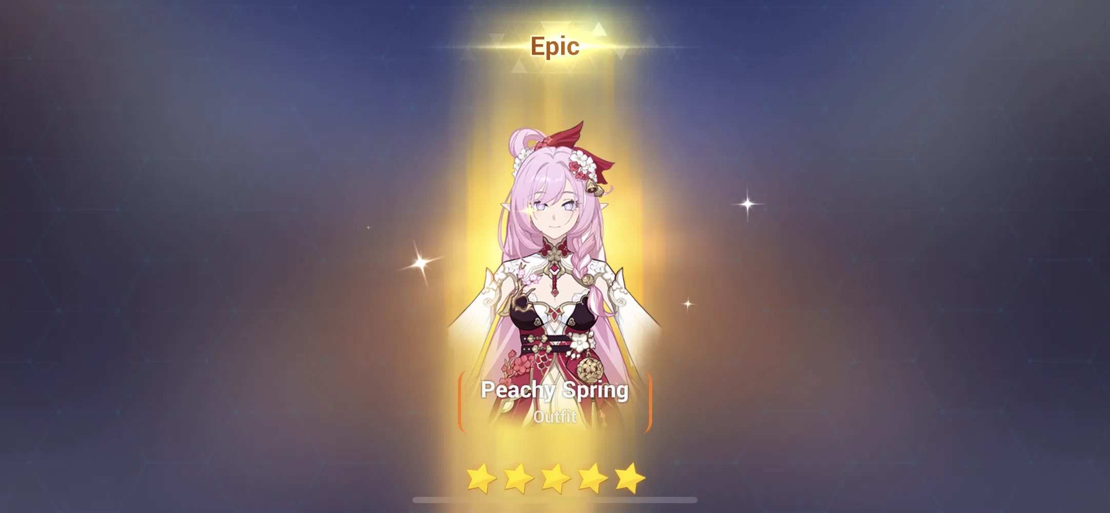 Peachy spring outfit for the most beautiful Herrscher, Elysia(HoHe ...