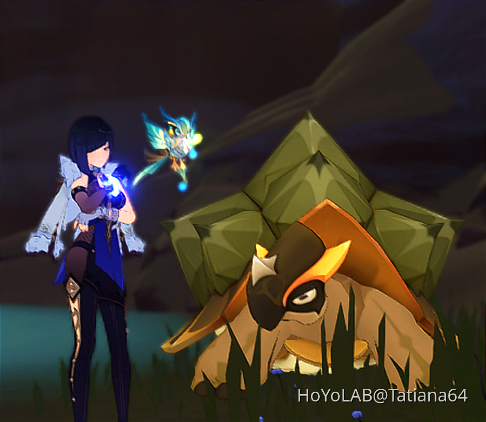 Petit photo avec des animaux de Sumeru🌿 Genshin Impact | HoYoLAB