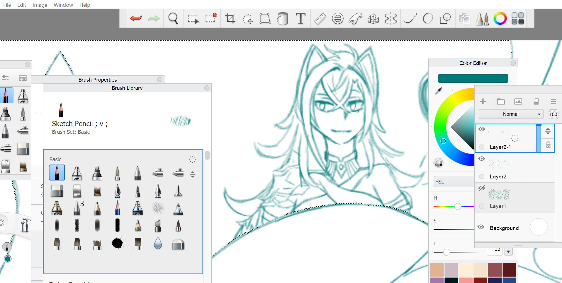 WIP [ 2 ] (background + [close-up] dehya) Genshin Impact | HoYoLAB