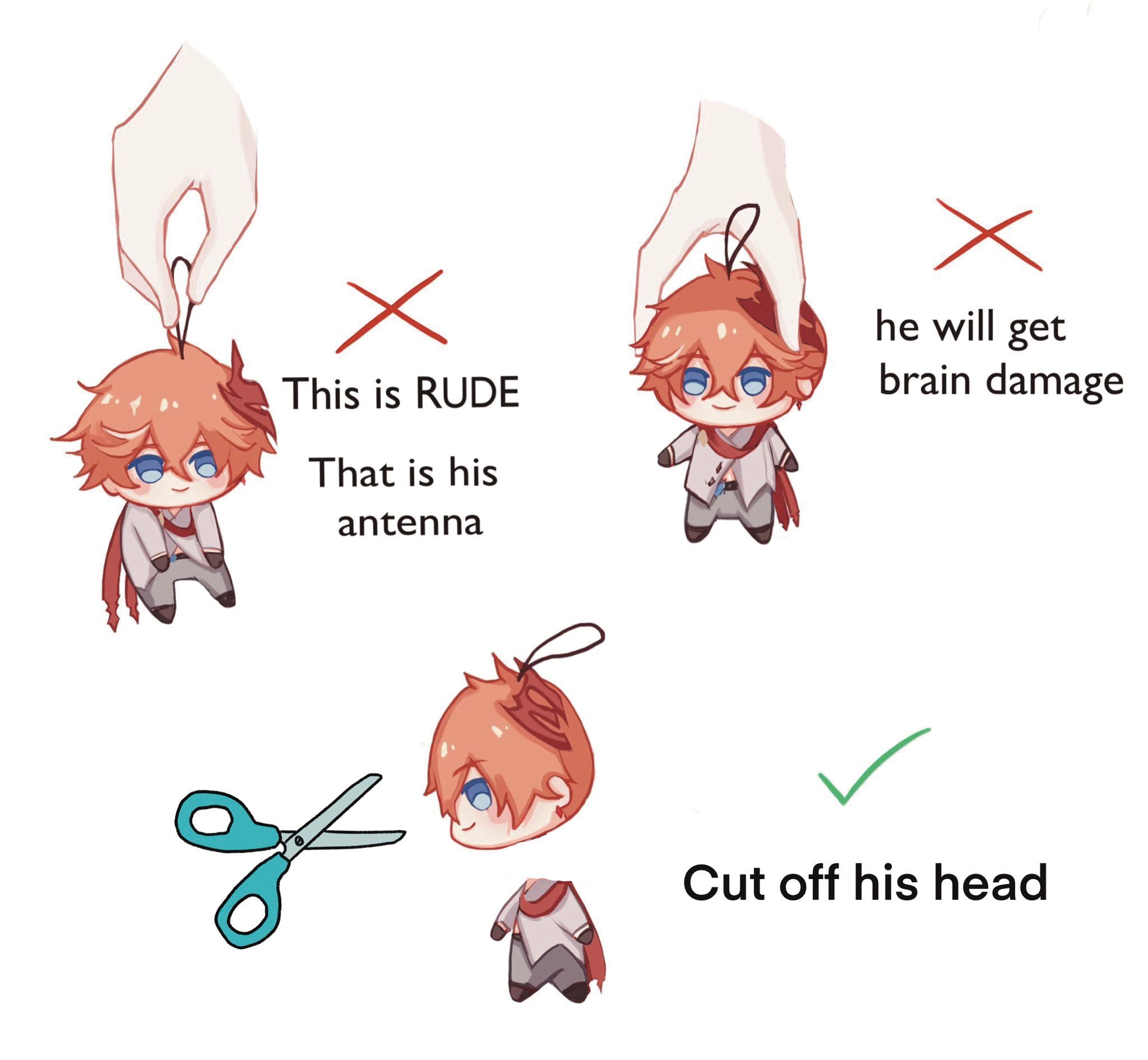 cut off his head Genshin Impact | HoYoLAB