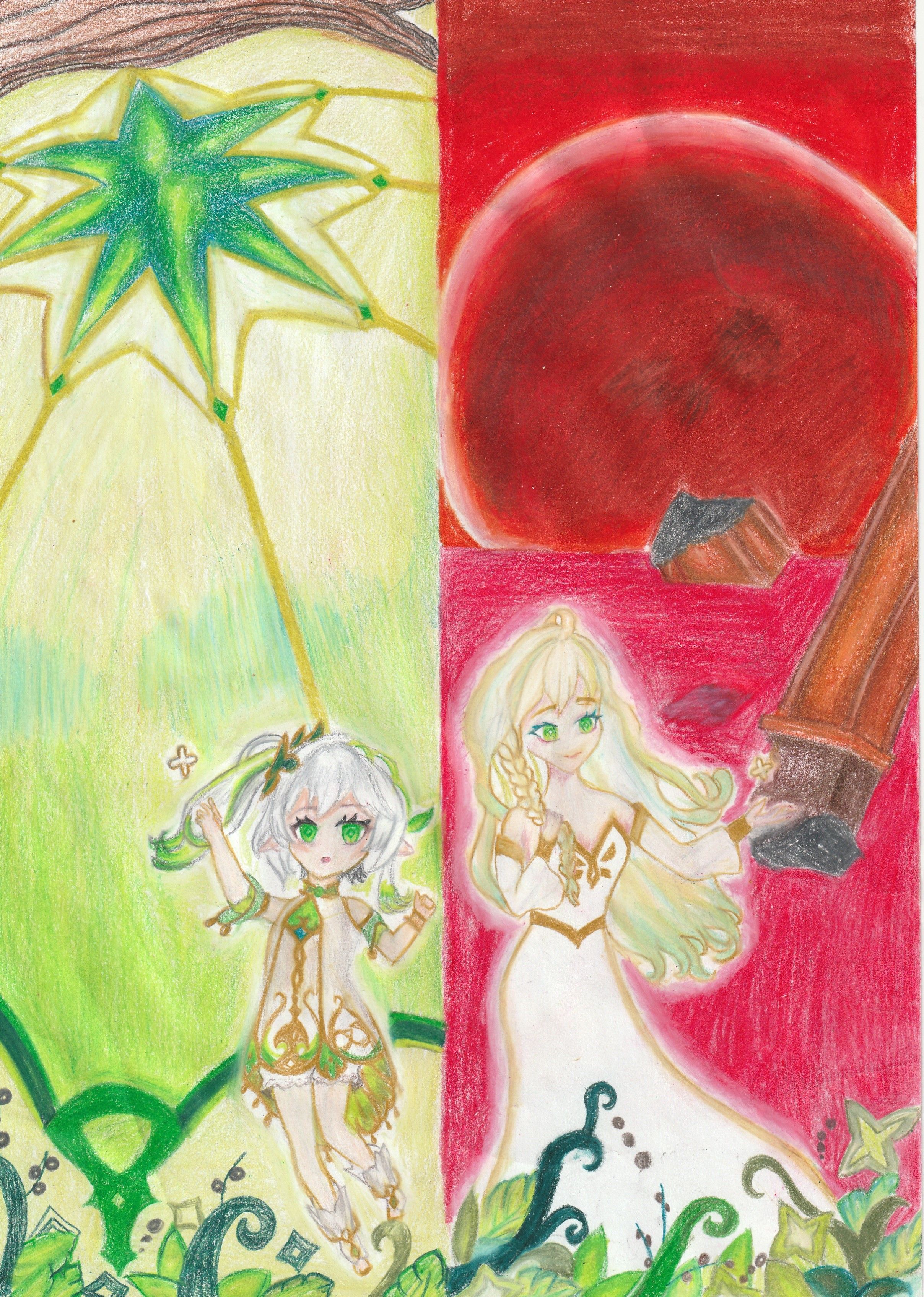 Nahida Vs Lesser Lord Kusanali Genshin Impact | HoYoLAB