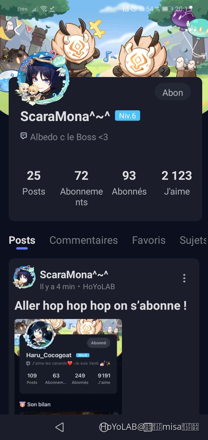 DÉSOLER MAIS ENCORE | HoYoLAB