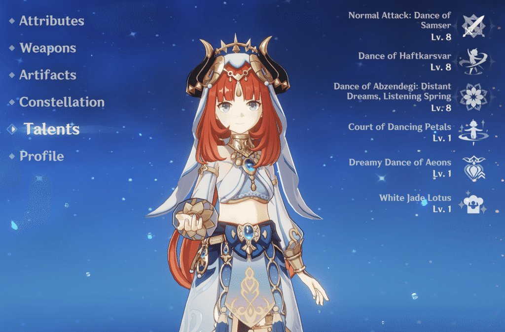 [version 3.6] nilou build guide. sub DPS series. Genshin Impact | HoYoLAB