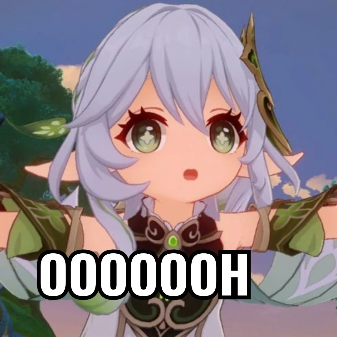 Memes faits maison à placer dans une conv' - édition Nahida & Nilou ...