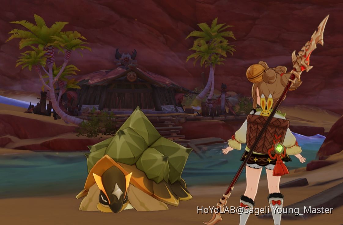 It’s was fun to move the turtle Genshin Impact | HoYoLAB