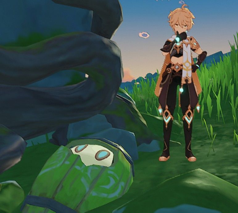 Ather and his slime Genshin Impact | HoYoLAB