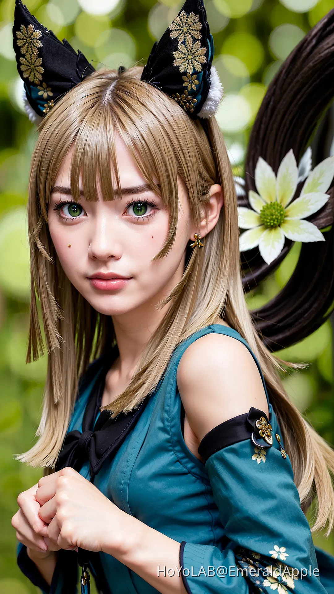 It's the new character hoyoverse teased: Kirara! - Generated with stable diffusion AI Genshin ...