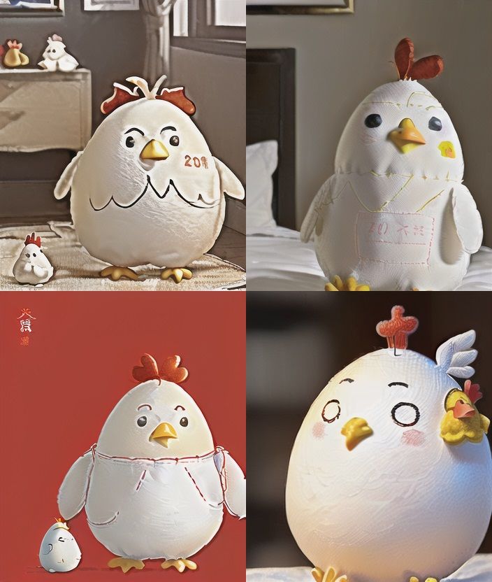 Test Ai drawn "Fuhua Piyo chan- ish " chicken toys Honkai Impact 3rd ...