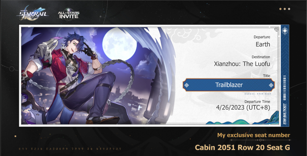 Reminder to do the HSR event for stuff: Day 8 Honkai: Star Rail | HoYoLAB