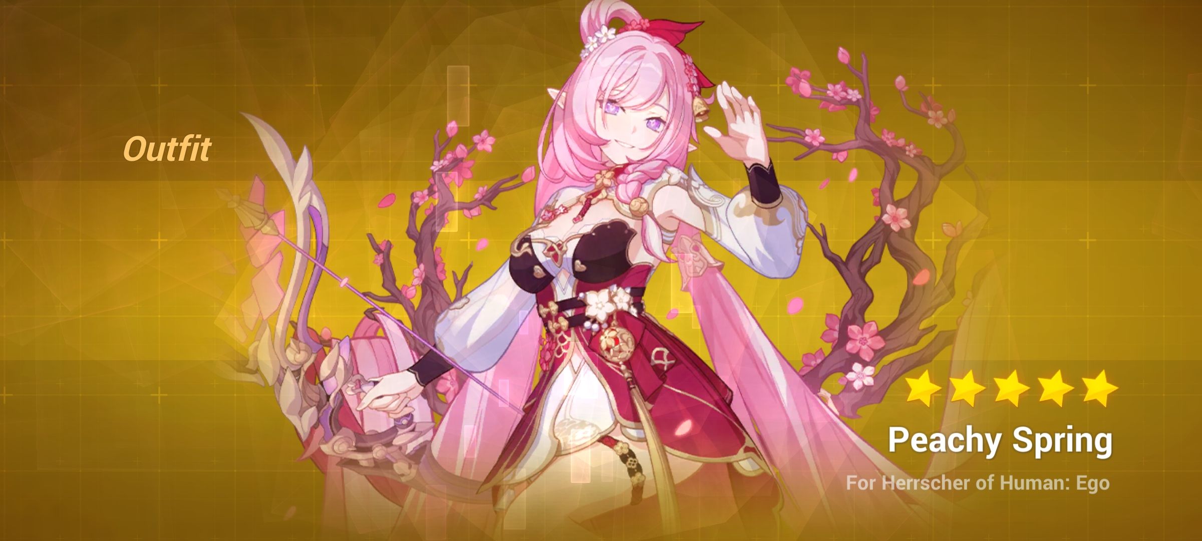 I got Elysia's Peachy Spring skin!! Honkai Impact 3rd | HoYoLAB