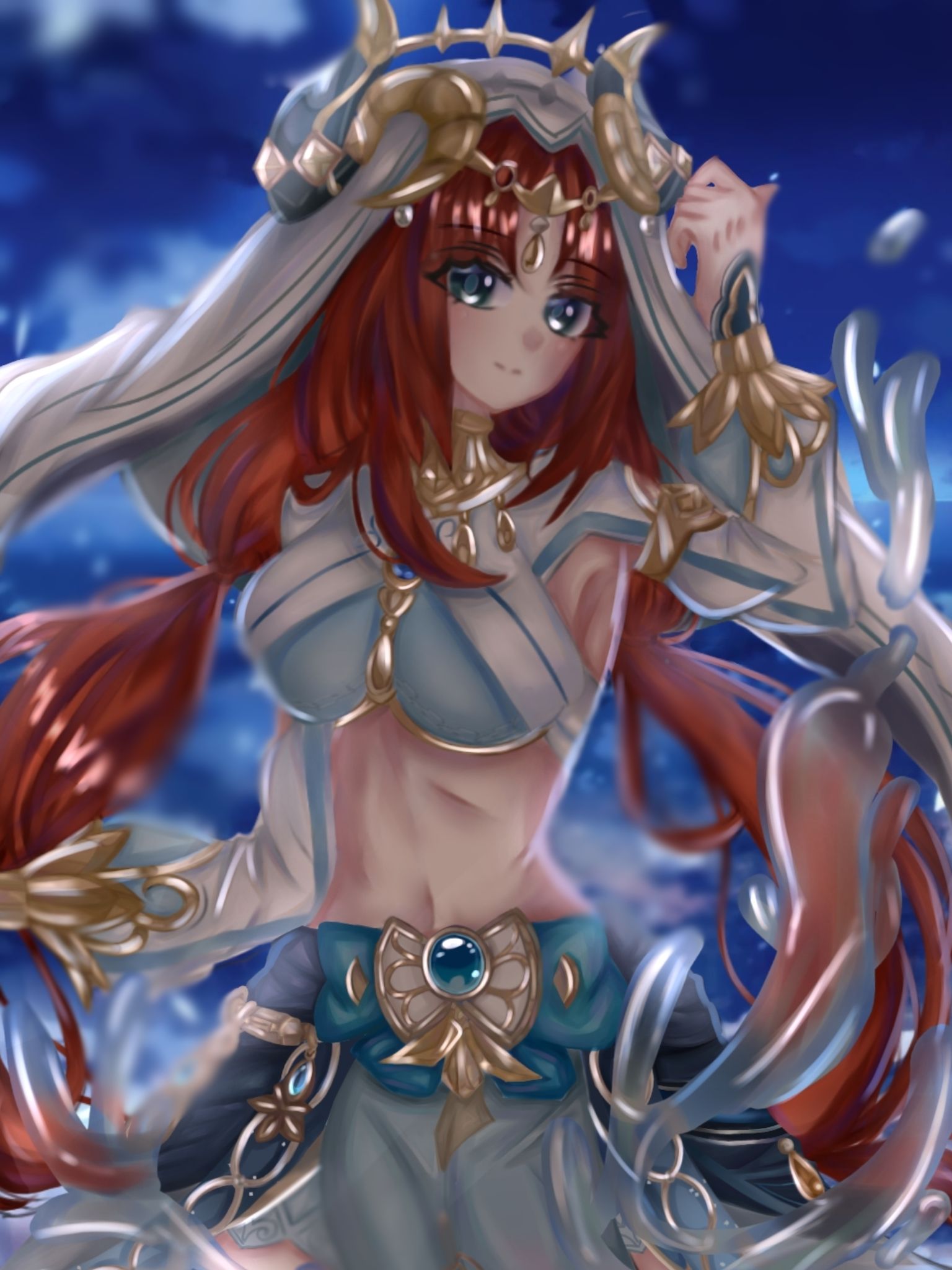 Nilou fan art :) Genshin Impact | HoYoLAB