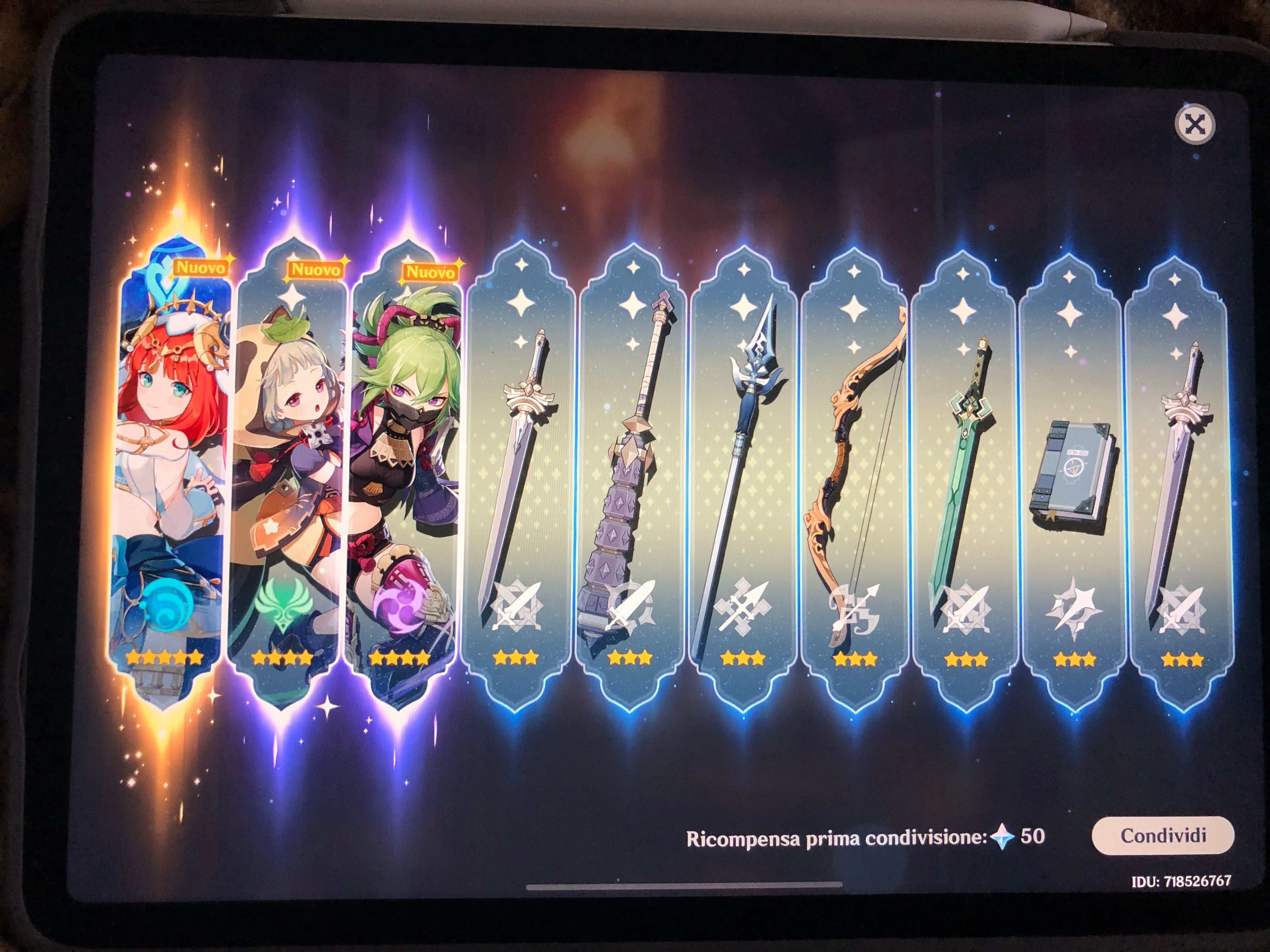 FIRST 10 Pull after 2 years Genshin Impact | HoYoLAB