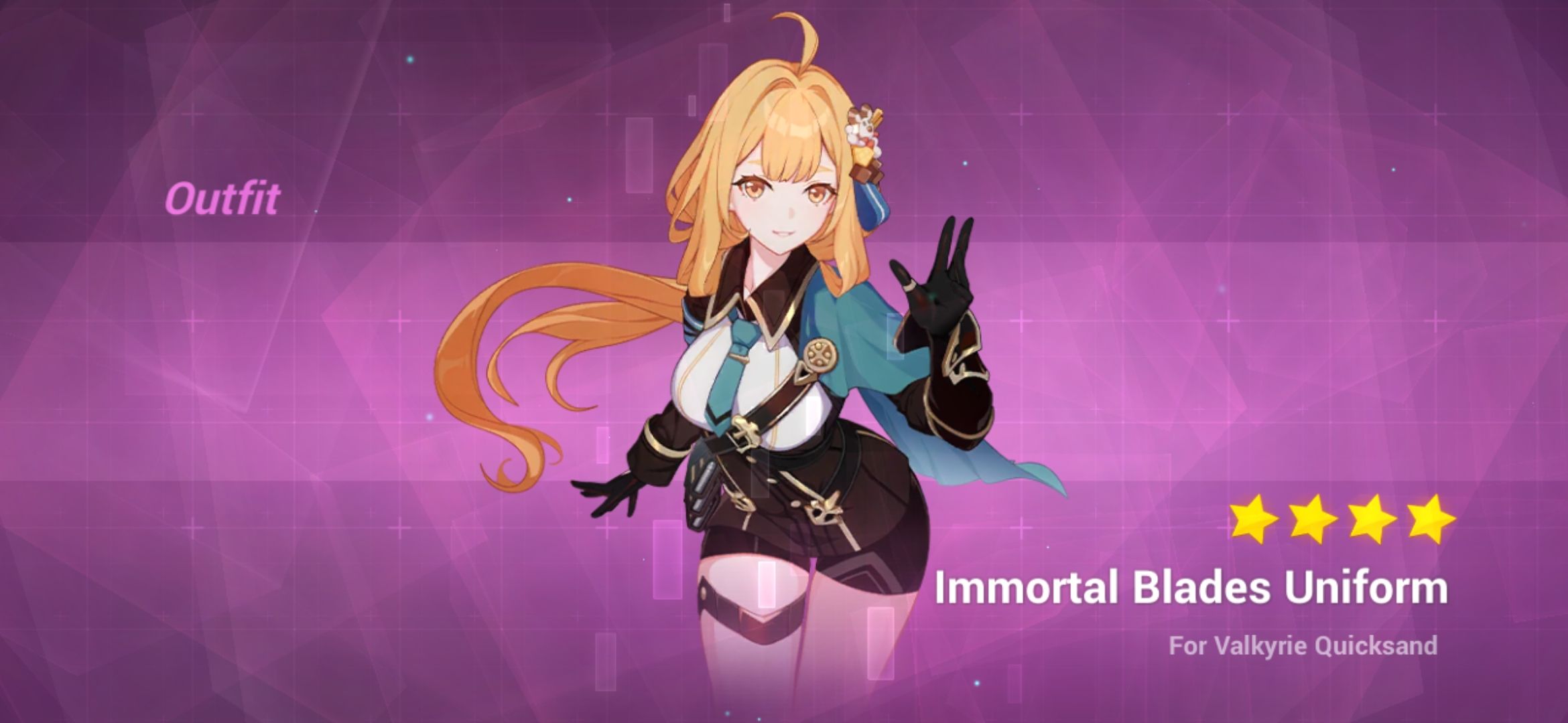 "Immortal Blades Uniform" Honkai Impact 3rd | HoYoLAB