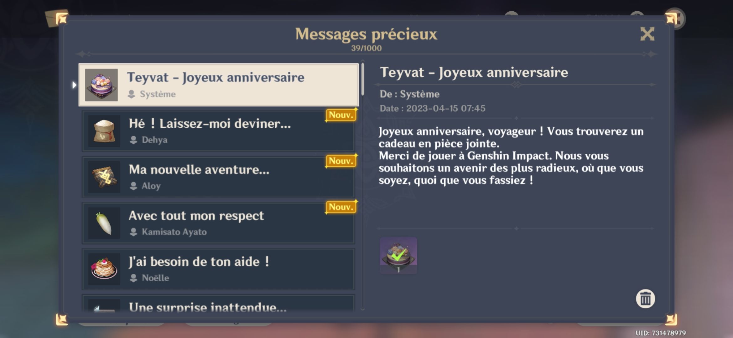 Ce genre de truc qui te rend heureu Genshin Impact | HoYoLAB